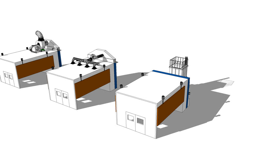 spray booth | 3D Warehouse