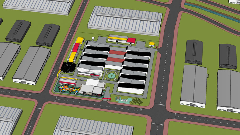 Factory LEGO | 3D Warehouse