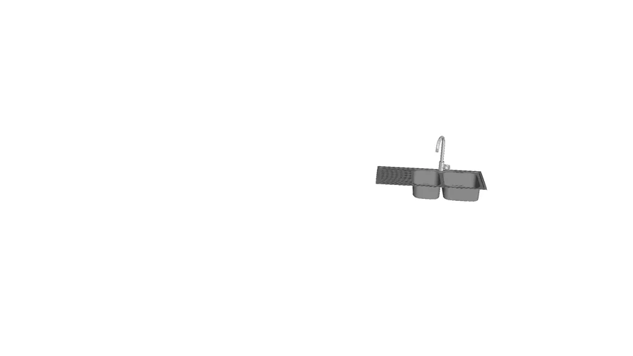 Kitchen Sink & Mixer | 3D Warehouse