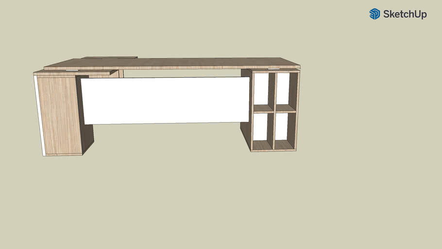 Office Desk | 3D Warehouse