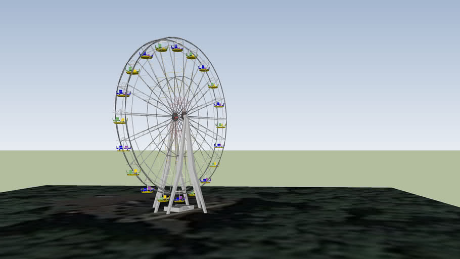 observation wheel | 3D Warehouse