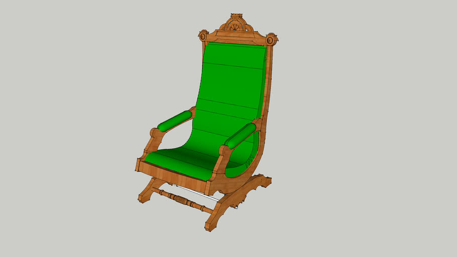 Platform Rocking Chair | 3D Warehouse