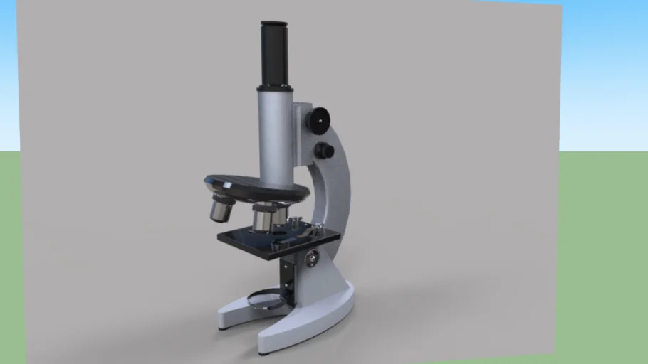 Microscope Science Biology | 3D Warehouse