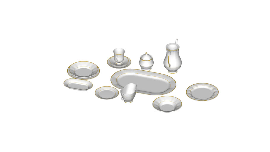 Ceramic Set | 3D Warehouse