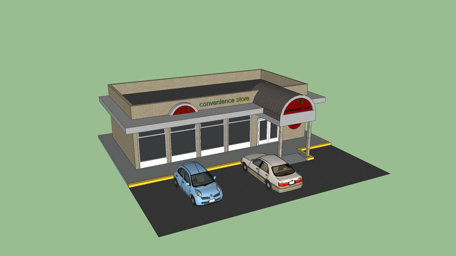 Convenience Store 24/7 | 3D Warehouse