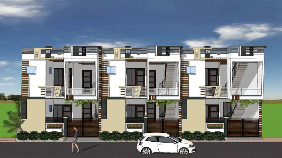 ROW HOUES | 3D Warehouse