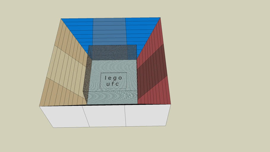 lego UFC arena | 3D Warehouse