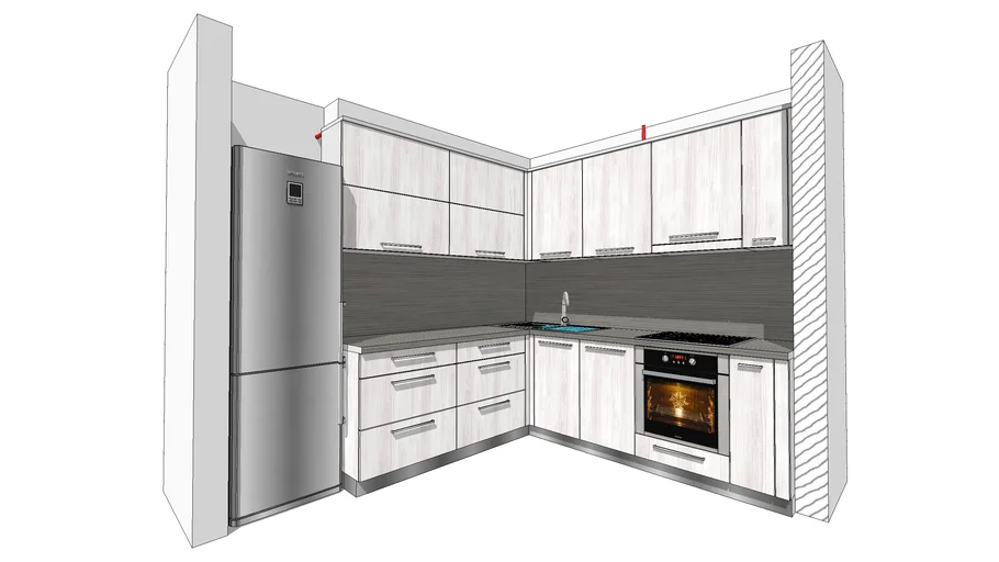 Kitchen-5 | 3D Warehouse