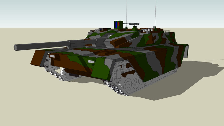 Modern Tank | 3D Warehouse