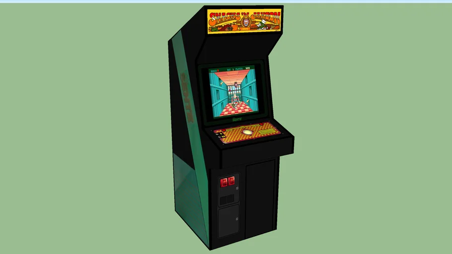 Snacks 'N Jaxson Arcade Game | 3D Warehouse