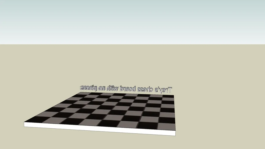Blank Chess Board