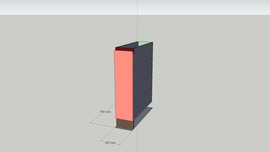 BASE_A_870H_100B_700D_200W | 3D Warehouse