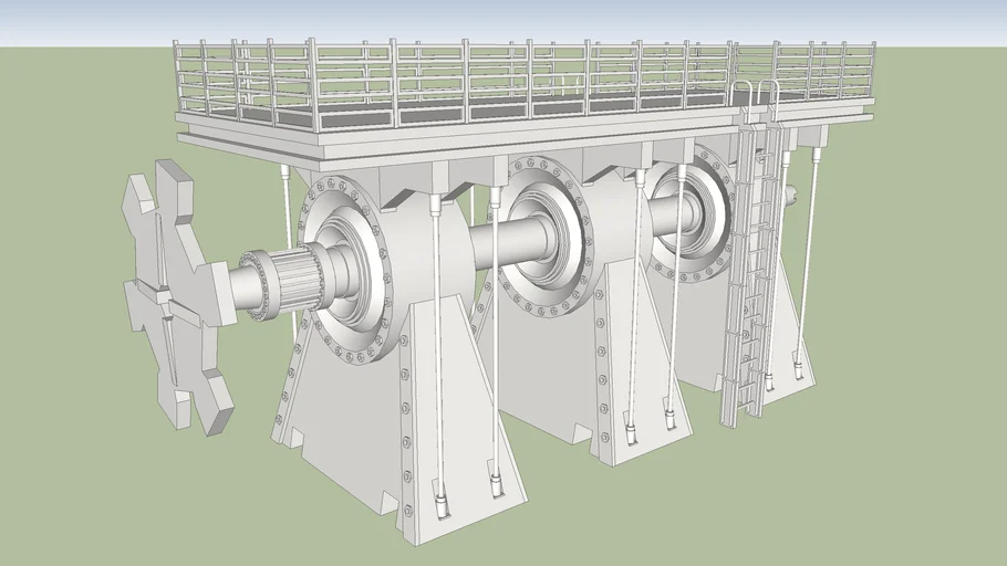 Heavy Engine Motor | 3D Warehouse