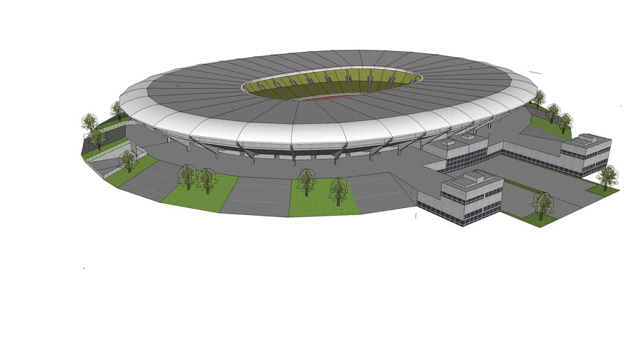 Oval stadium | 3D Warehouse