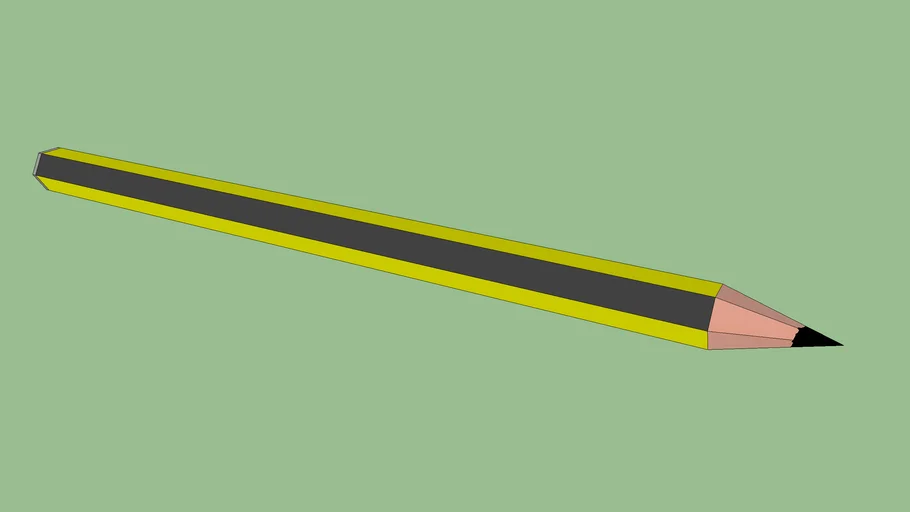 Basic Shapes #1 : Pencil | 3D Warehouse