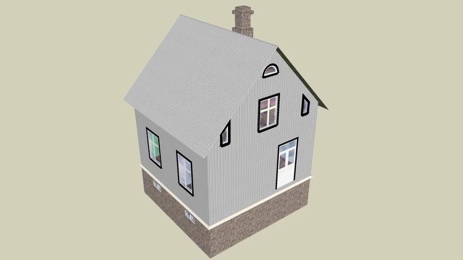 Corrugated Iron House. | 3D Warehouse