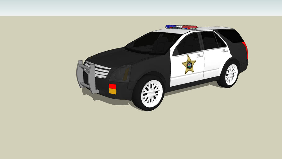 Cadillac SRX Police vehicle (D.A.R.E edition) | 3D Warehouse