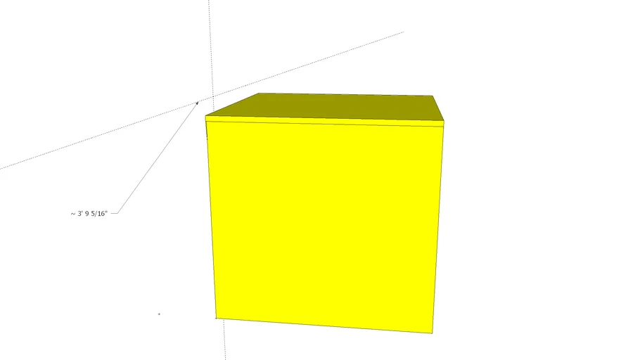 yellow box 2 | 3D Warehouse