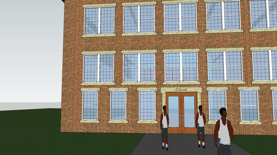 mr weeks schoolhouse | 3D Warehouse