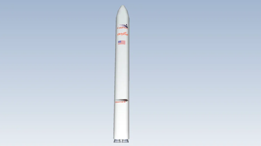 Taurus II Launch Vehicle | 3D Warehouse