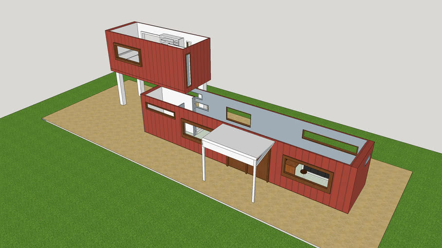 Container Home | 3D Warehouse