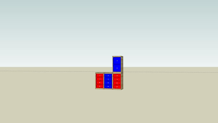 Ensemble Trofast IKEA | 3D Warehouse