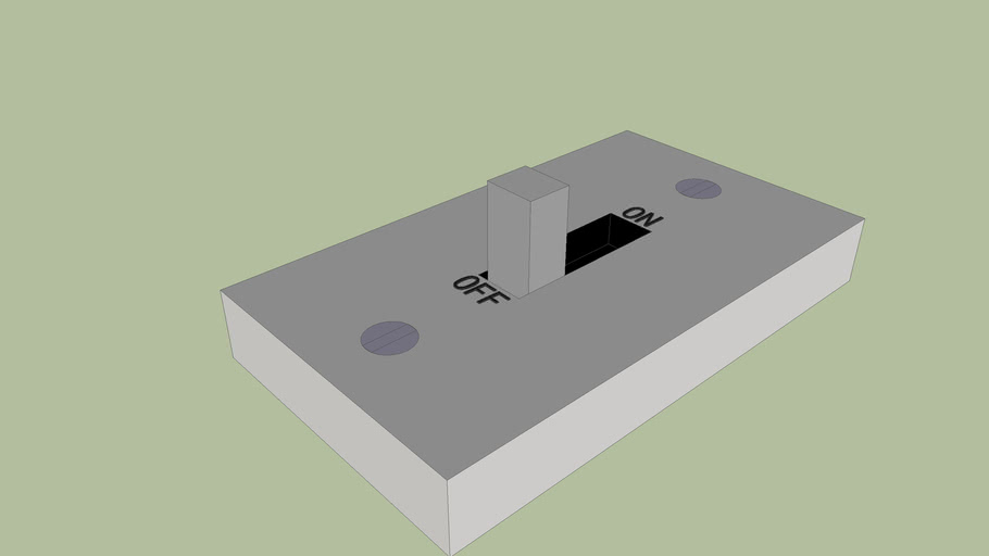 Wall Switch | 3D Warehouse