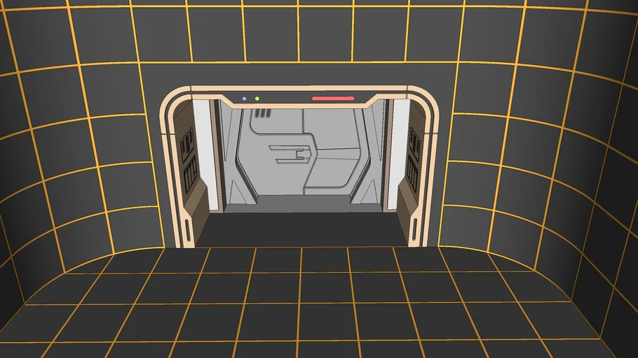 Holodeck from Star Trek: The Next Generation | 3D Warehouse