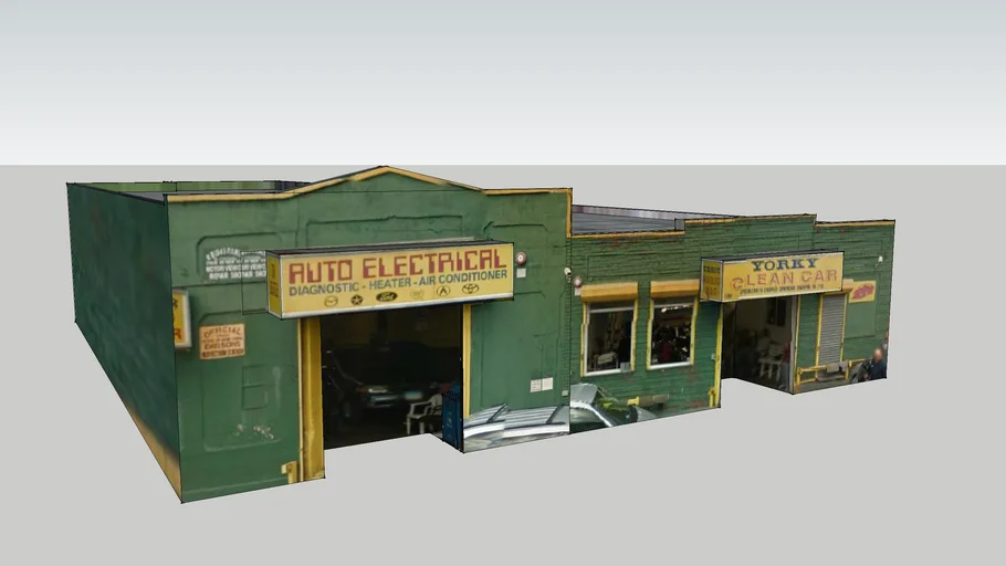 1769 Carter ave Auto repair building | 3D Warehouse