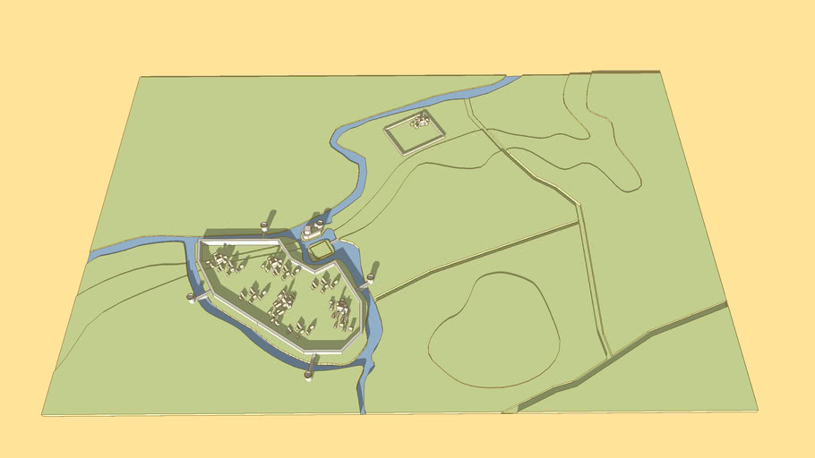 Battle of Courtrai - map | 3D Warehouse