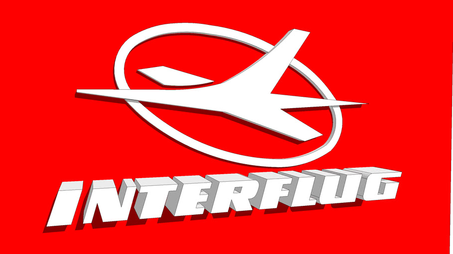 Logo - Interflug | 3D Warehouse