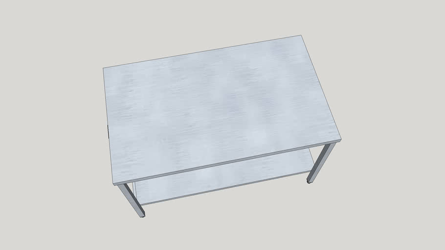 Height adjustable table with motors | 3D Warehouse