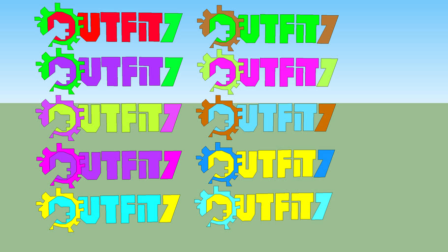 OutFit7 2014 Logos | 3D Warehouse