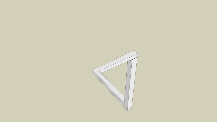 Impossible Triangle | 3D Warehouse