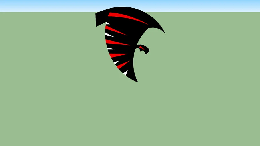 custom made atlanta falcons logo | 3D Warehouse