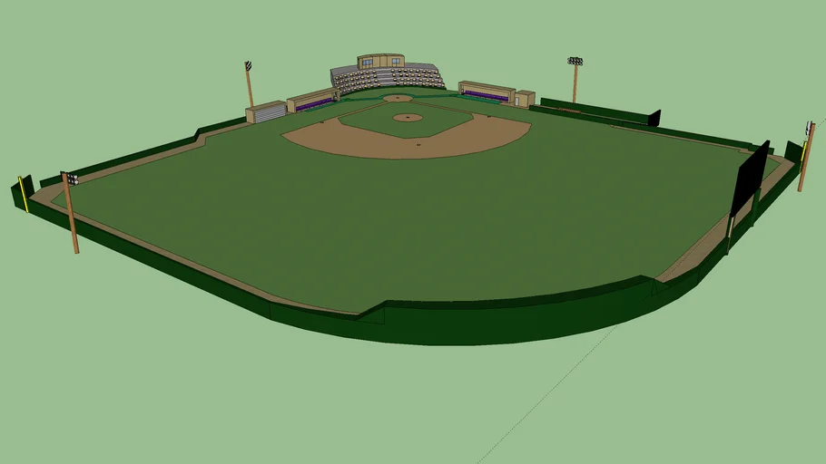 fhs new baseball field | 3D Warehouse