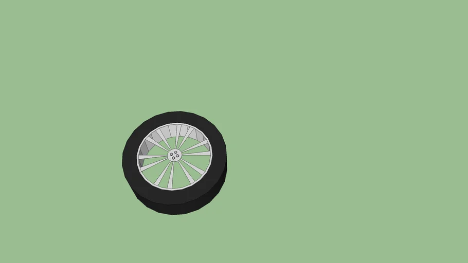 car wheel | 3D Warehouse