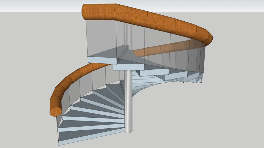 spiral stair case | 3D Warehouse