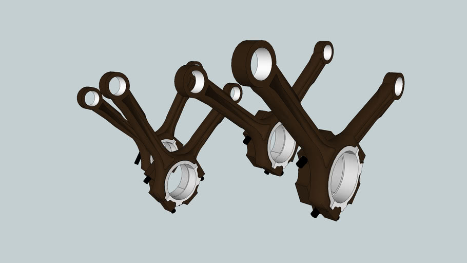 Build your own V8 engine - conrods | 3D Warehouse