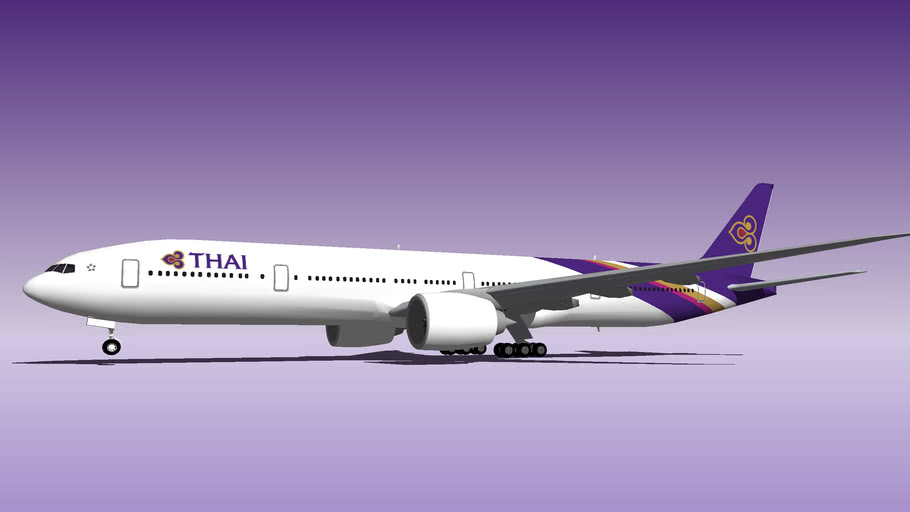Thai B 777-300ER | 3D Warehouse