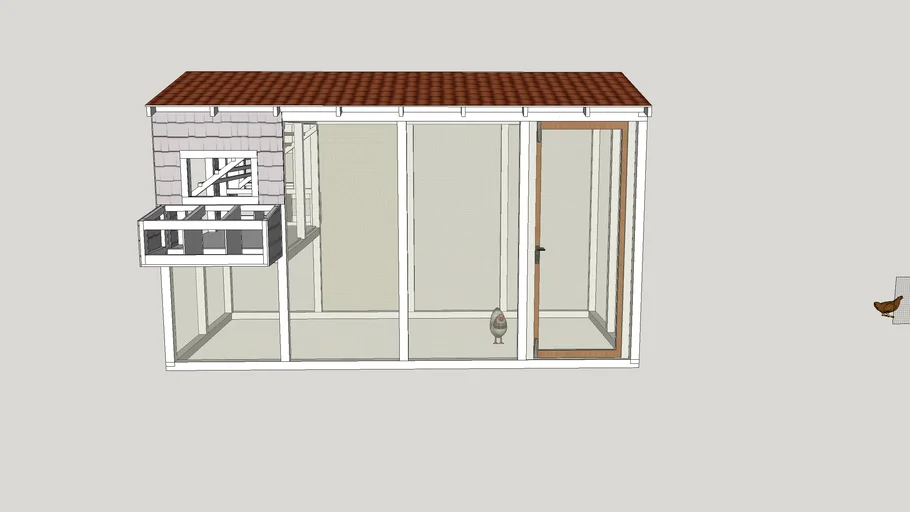 Chicken Coop 25 chickens | 3D Warehouse