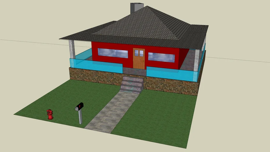 A simple house | 3D Warehouse