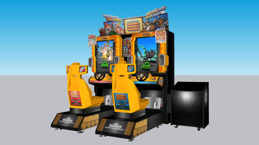Tank! Tank! Tank! arcade game | 3D Warehouse