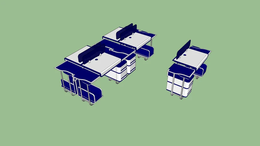 workstation 3 rra | 3D Warehouse