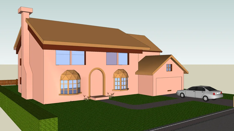 Simpsons house, casa simpson | 3D Warehouse