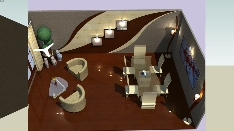 Modern+Dining | 3D Warehouse