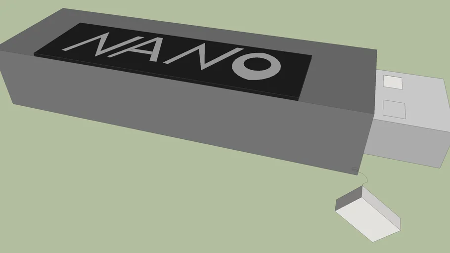 Nano USB flash drive 32 GB | 3D Warehouse
