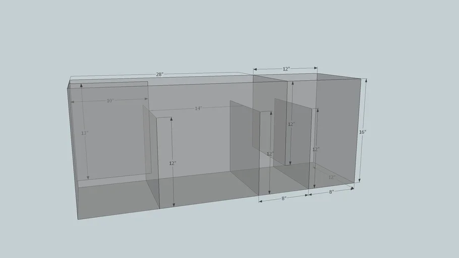 Aquarium Sump Filter | 3D Warehouse