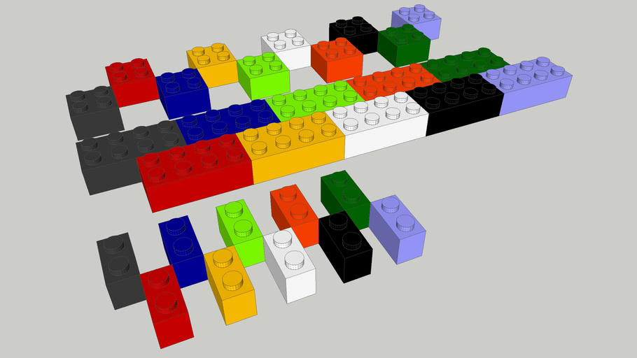 Lego Brick's | 3D Warehouse