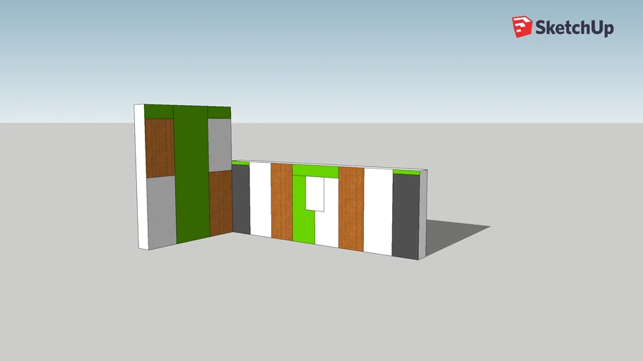 Expo 3x6 stand | 3D Warehouse